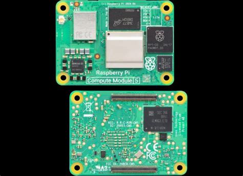 Modulo Desarrollo Raspberry Pi Compute Module 5 Cm5 4gb Ecc 32gb Wifi Bt ⋆ Starware