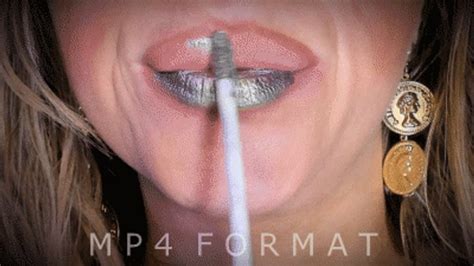 Silver Metallic Lipstick Blackout Kisses Lip Smelling Hd Mp4 Spoiled Brat Mercy Clips4sale