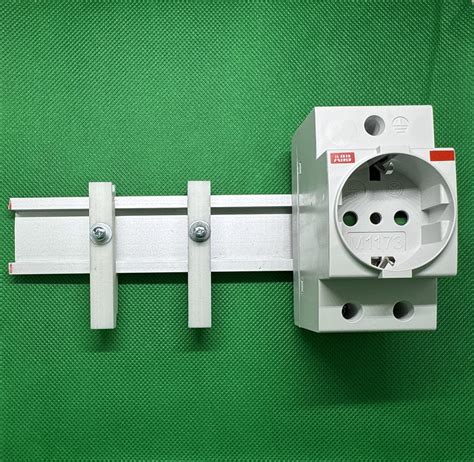 Din Rail Mounting Brackets Mm By Scostic Download Free STL Model Printables Com