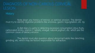 Non Carious Lesion PPTX