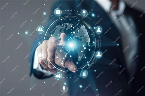 Premium Photo Advanced Communication And Global Internet Network Connection In Smart City