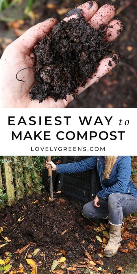 The Easiest Way To Make Compost Lovely Greens