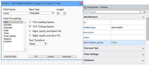 Profound Js Spaces Documentation Commonly Used Widgets