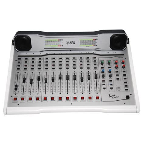 AEQ Bravo CS Countersink On Air Broadcast Mixing Console Radio Broadcast Mixers