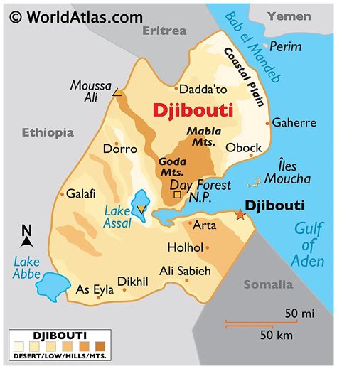 Djibouti Maps And Facts World Atlas