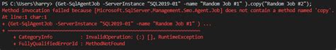Using Powershell To Copy Sql Agent Job On The Same Sql Instance Harry
