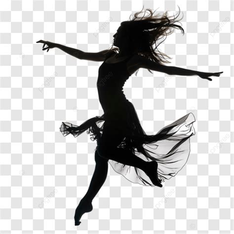 우아한 현대 무용 루틴 춤 무용 수행자 Png 일러스트 및 이미지 에 대한 무료 다운로드 Pngtree