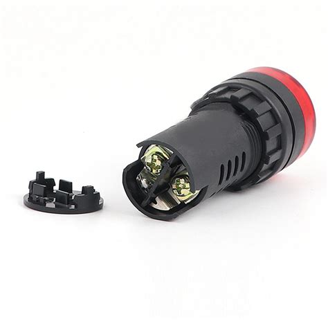 Led Indicator Buzzer Light 22mm Red Pack Of 5 Pcs