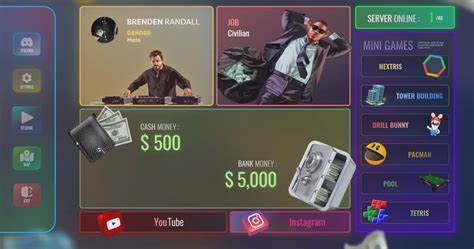 Pause Menu System V2 [main Menu][esx Qb] Fivem Store