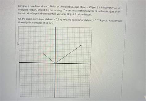 Solved Consider A Two Dimensional Collision Of Two Identical