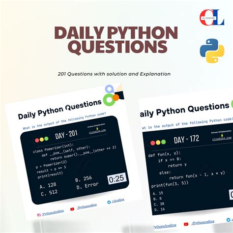 Python Coding On Linkedin 201 Days Python Challenge Questions For Free