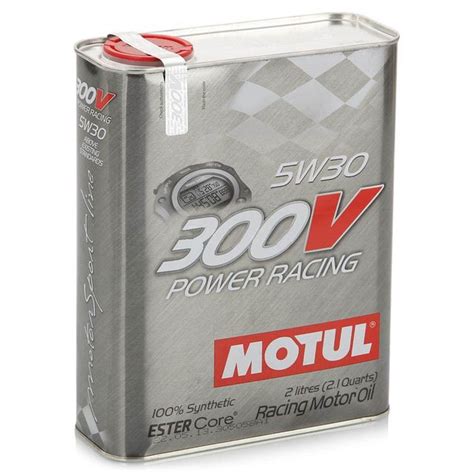 Моторное масло Motul 300V POWER RACING 5W30: особенности ...