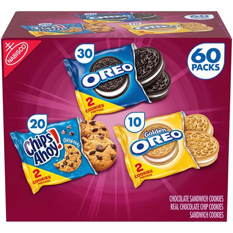 Nabisco Sweet Treats Cookie Variety Pack Oreo Original Oreo Golden