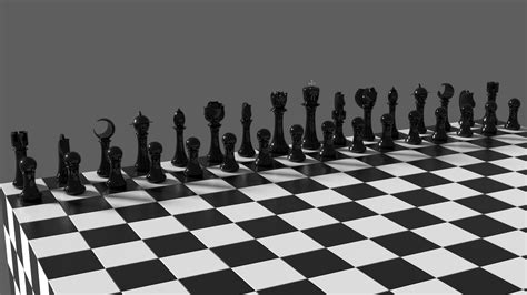 The Designs For My Chess On A Really Big Board Pieces Are Done Now
