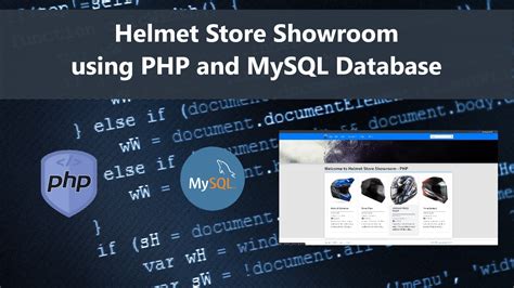 Helmet Store Showroom Site In Php And Mysql Free Source Code