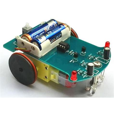 Jual Diy Rakit Car Tracking Tracing Line Robot Mobil Line Follower Analog Efgad Diminati