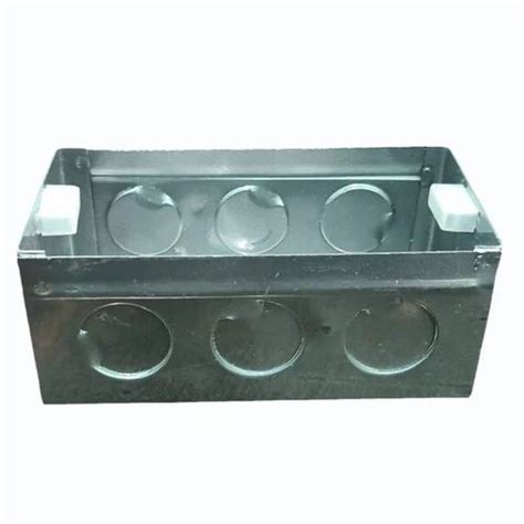 Rectangular Gi Modular Electrical Box 8 M At ₹ 45 Piece In Panipat Id 2851500754148