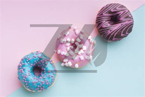 دانلود عکس دونات رنگی دانلود رایگان فایل لایه باز، Psd، وکتور، لوگو و