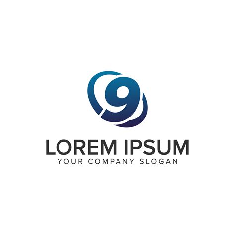 Number 9 Logo