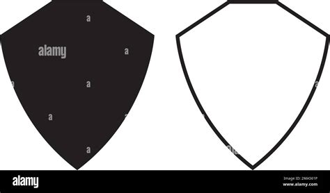 Shield Icon Vector Illustration Logo Template Stock Vector Image And Art