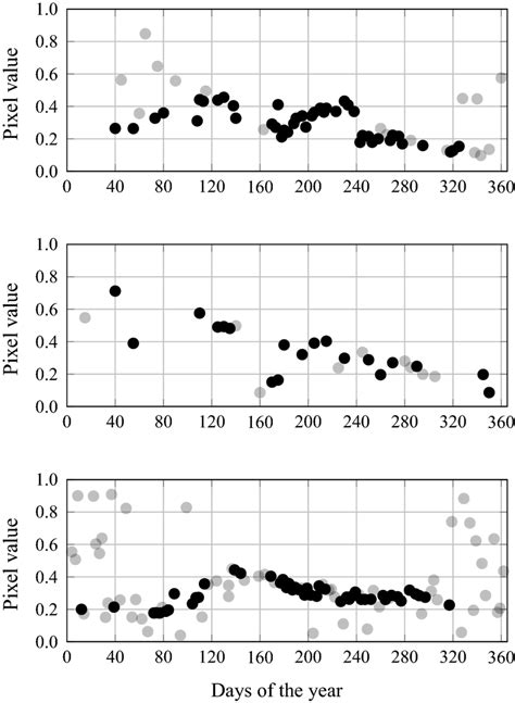 Illustration Of The Irregular Temporal Sampling For The Sits Used In