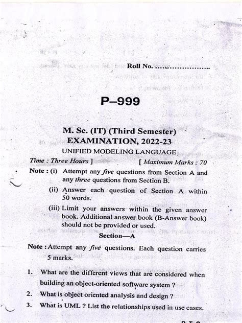 Unified Modelling Language Pdf