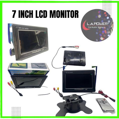 7 INCH 5 INCH TFT LCD DASDBOARD MONITOR STAND REVERSE CAMERA Lazada