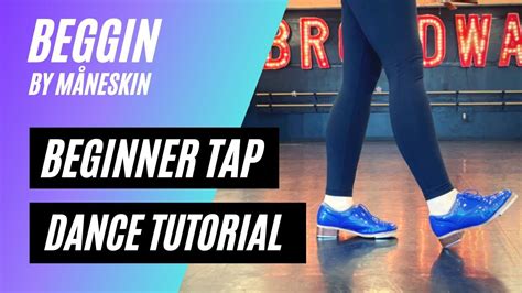 Beginner Tap Dance Tutorial Beggin By Måneskin Step By Step