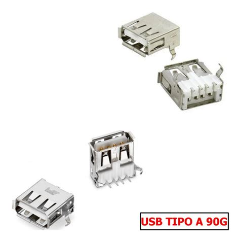 Conector Usb Tipo A F Mea P Placa Yh Usb A Pc C Un Mercadolivre