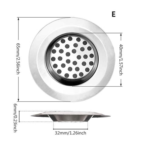 Kitchen Sink Strainer Stainless Steel Drain Filter Grandado