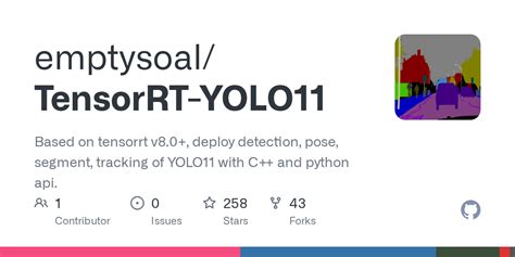 GitHub Emptysoal TensorRT YOLO Based On Tensorrt V Deploy Detection Pose Segment