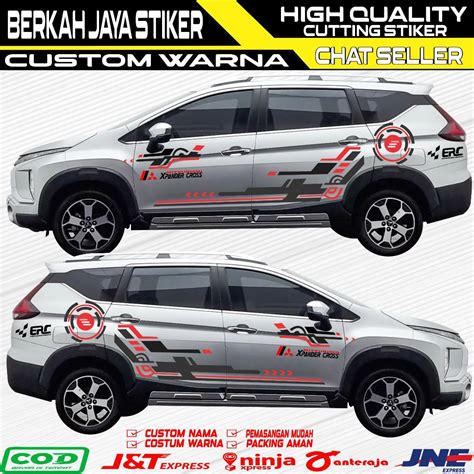 Jual Stiker Sticker Striping Mobil Mitsubishi Xpander Expander Cross