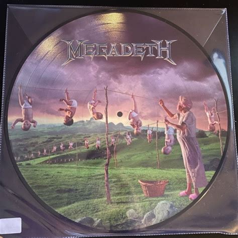 Megadeth Youthanasia Lp Picture Disc Vinyl Ear Candy Music