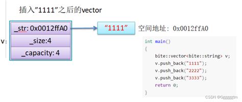 【c 】vector使用详解及重要部分底层实现 c语言 vector数组 csdn博客