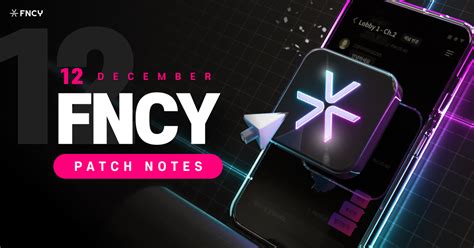 Fncy December Patch Note Fncy Medium