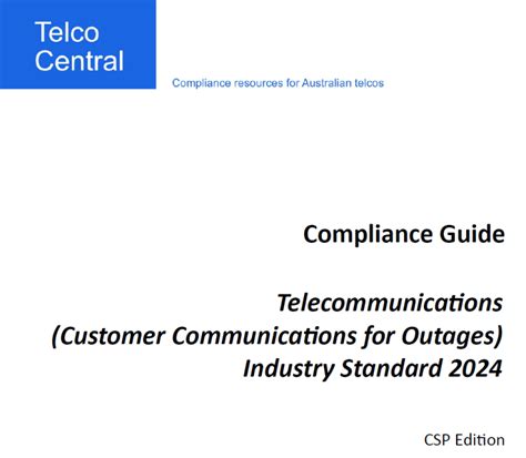 Telco Central Updates Network Outages Compliance Guide Telco Central