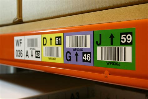 Warehouse Rack Labels Used Racking Uk