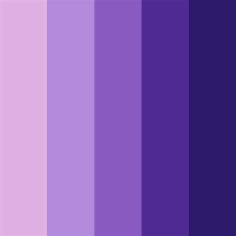 Lavender Shades Color Palette