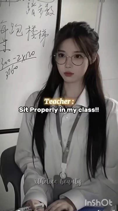 Sit Properly In My Class Youtube