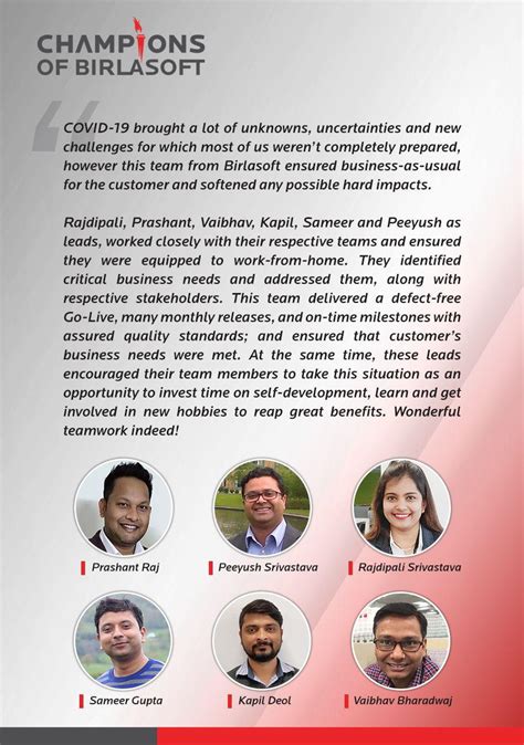 Birlasoft On Linkedin Championsofbirlasoft Businesscontinuity
