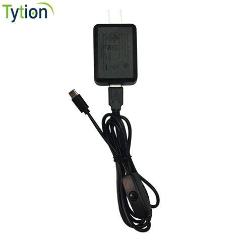 樹莓派4b 3b 電源適配器5v 3a Type C 按鍵開關線美規ul Fcc 認證 蝦皮購物