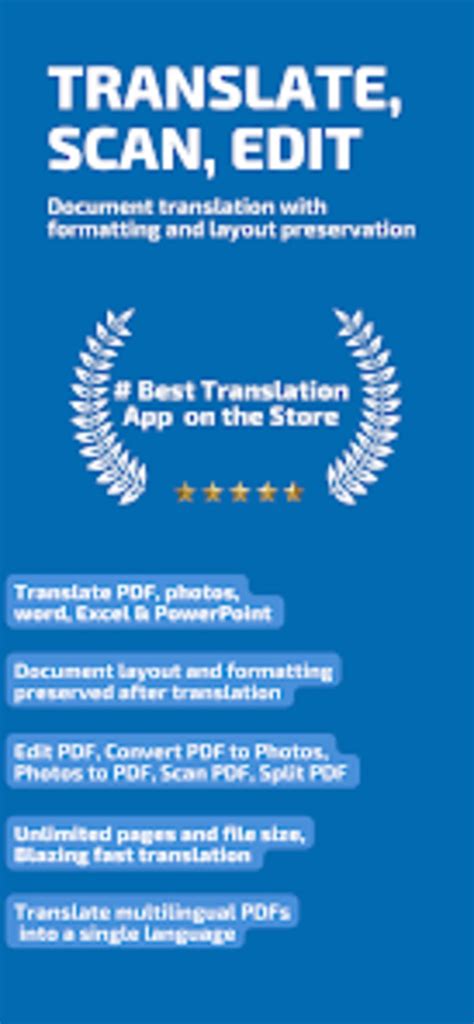 PDF Translate Edit For Android Download