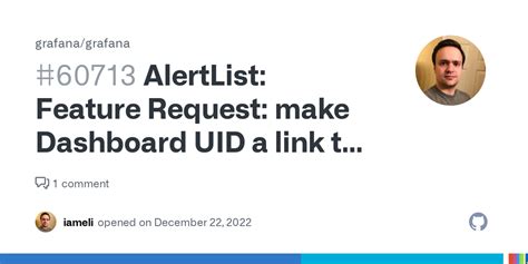 Alertlist Feature Request Make Dashboard Uid A Link To Dashboard Issue Grafana