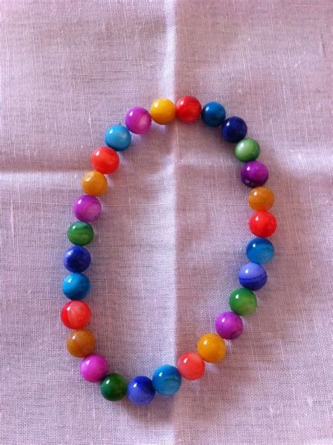 Bubble Gum Stretch Bracelet Beaded Bracelets Beaded Necklace