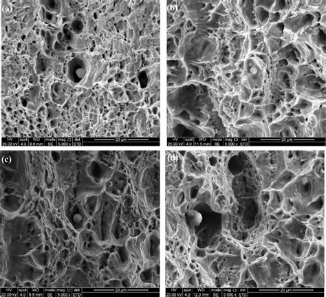 Experimental Steel Tensile Fracture Morphology A N1 B N2 C N3