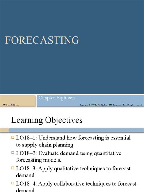 6 Forecasting Pdf Forecasting Linear Regression