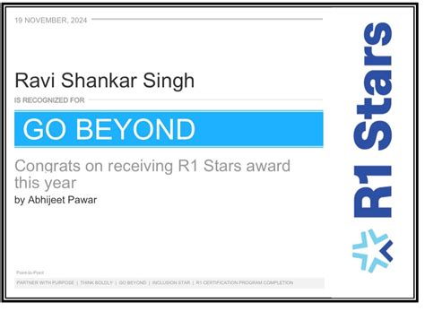 ravi shankar singh on linkedin i m thrilled to share that i have been