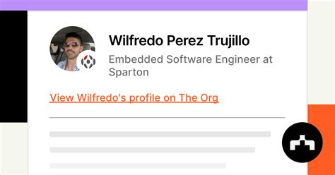 Wilfredo Perez Trujillo Embedded Software Engineer At Sparton The Org