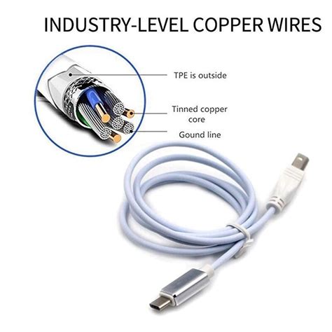 Midi Usb Type B To Micro Usb Cable Connector Cable Vicedeal