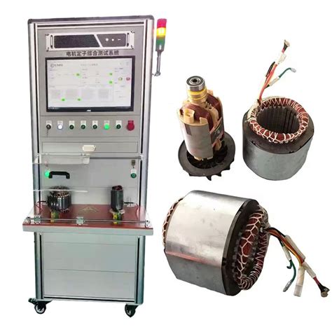 Three Phase Motor Stator Tester Dc Resistance Test Stator Winding Tester And Accurate Motor